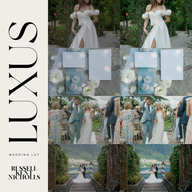 Cinematic Wedding LUTs for Final Cut, Adobe Premiere & Resolve ...